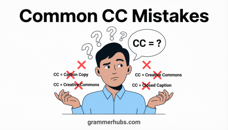 What Does CC Mean in Text? Simple Meaning Explained