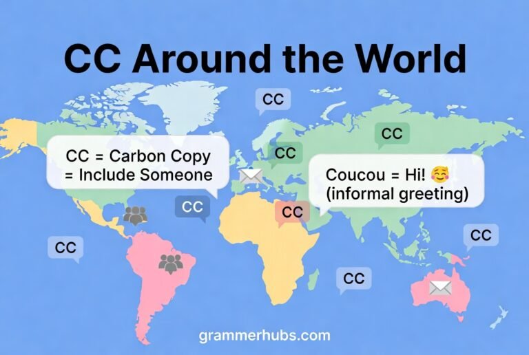 What Does CC Mean in Text? Simple Meaning Explained